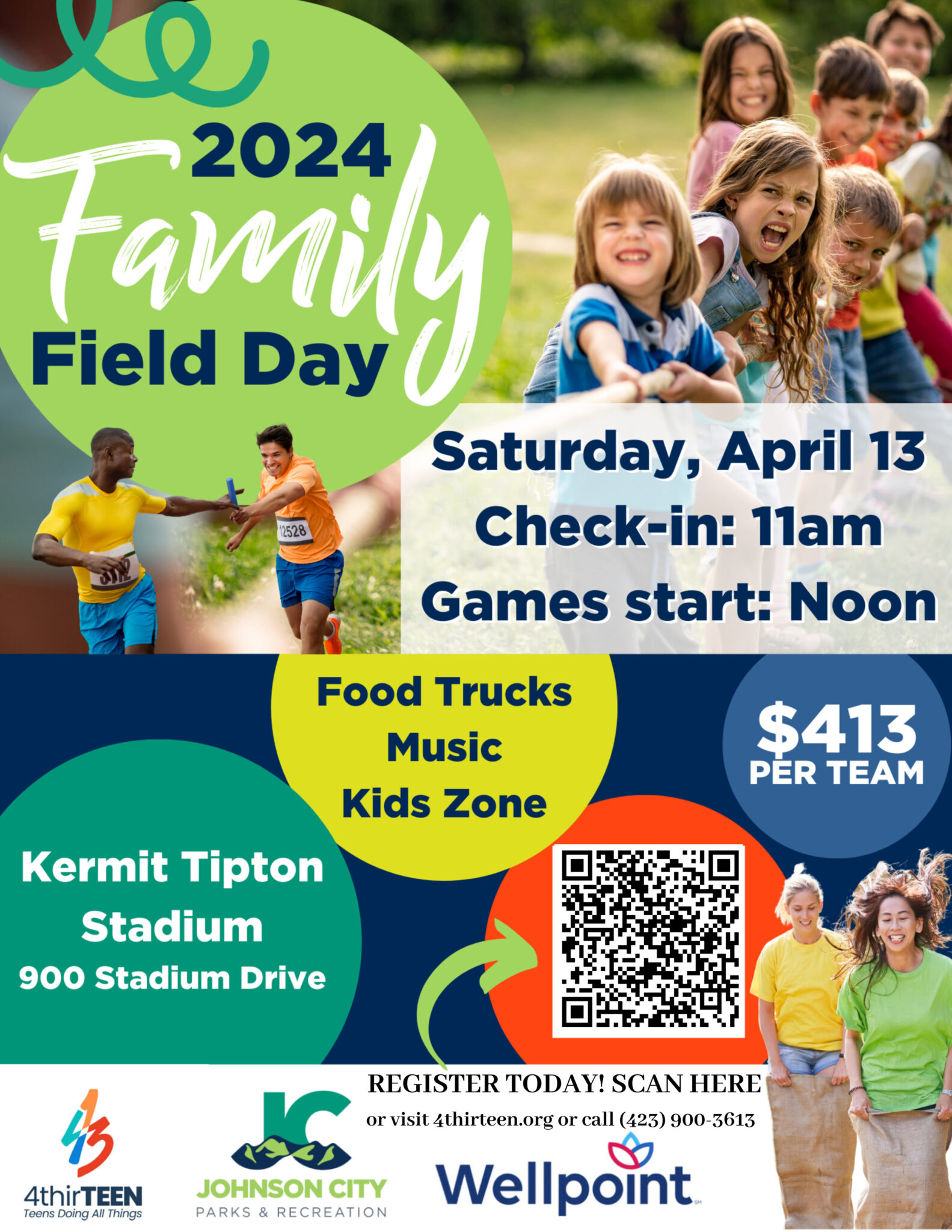 Family Field Day - 4thirTEEN